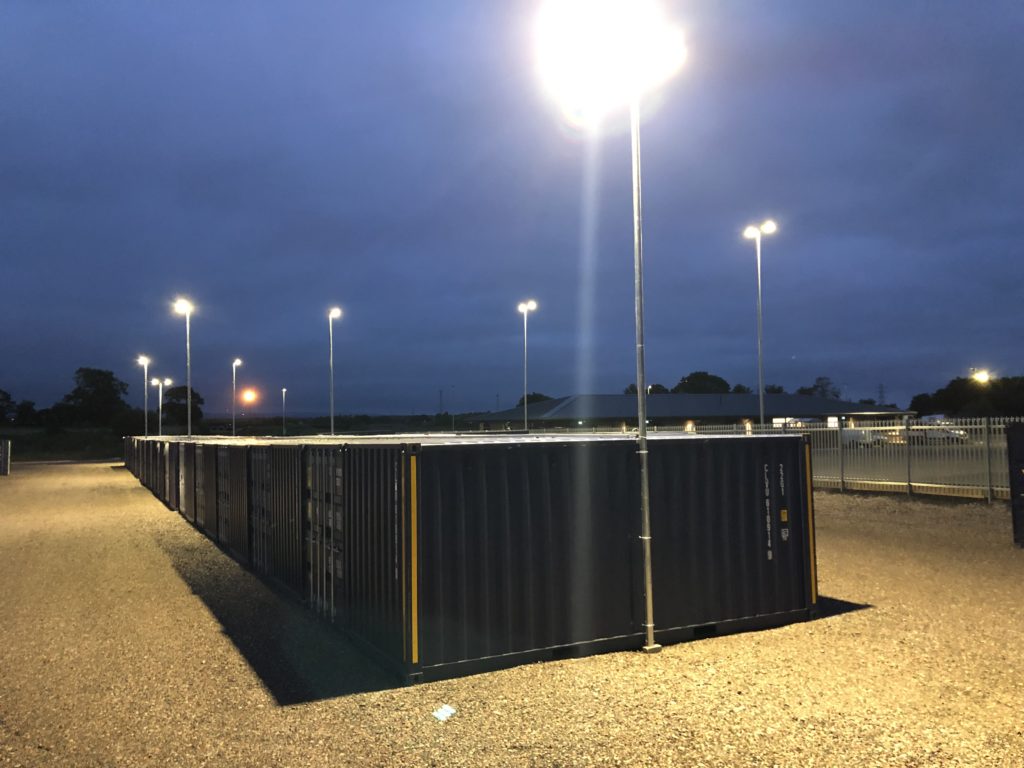 Lighting and CCTV - Egg Self Storage